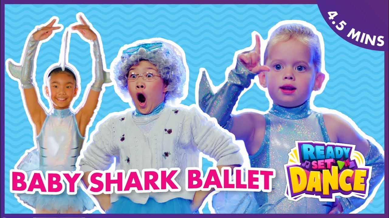 Baby Shark Ballet Full Episode | Kids Baby Shark Dance Video | Ready ...