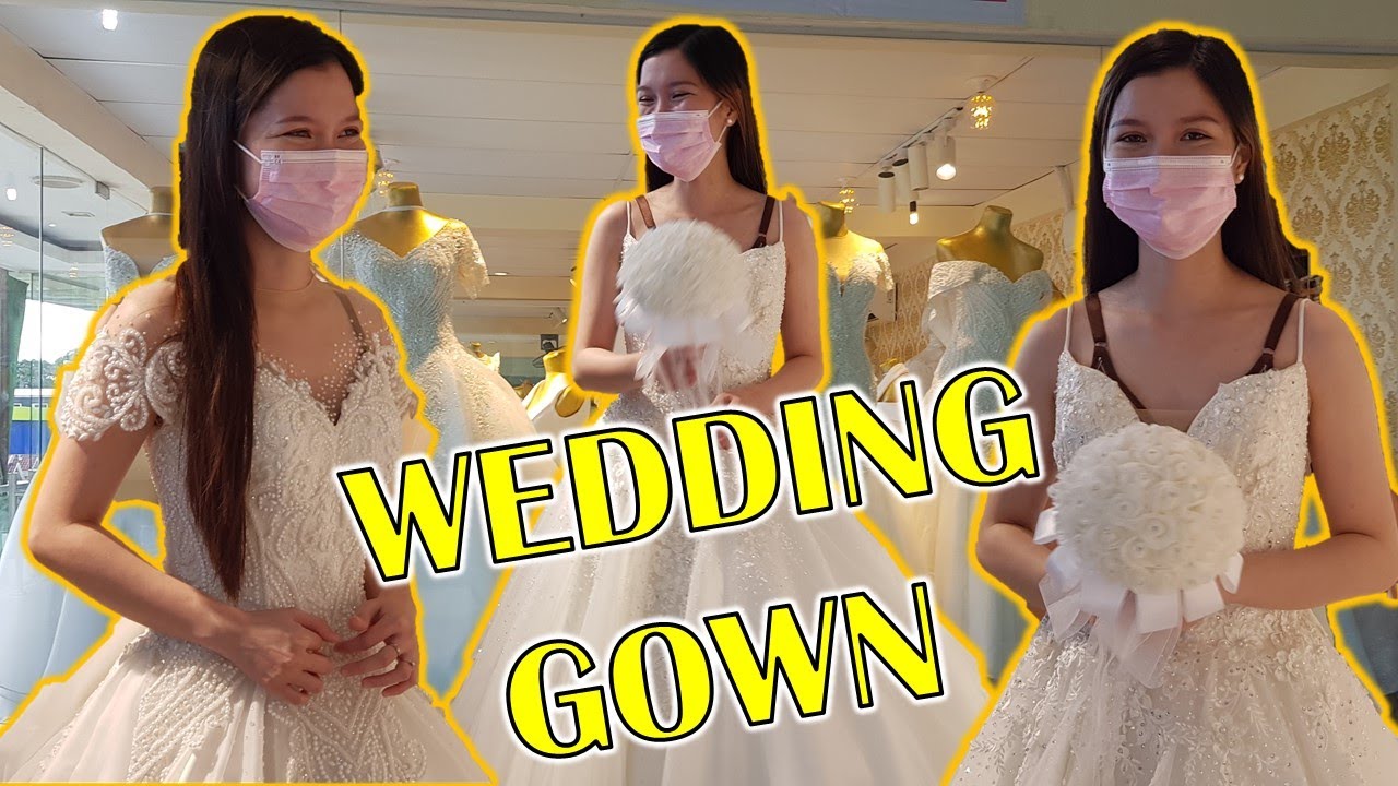 NAGPASUKAT NA NG WEDDING GOWN sa DISENYO PANDI- Wedding Preparations ...