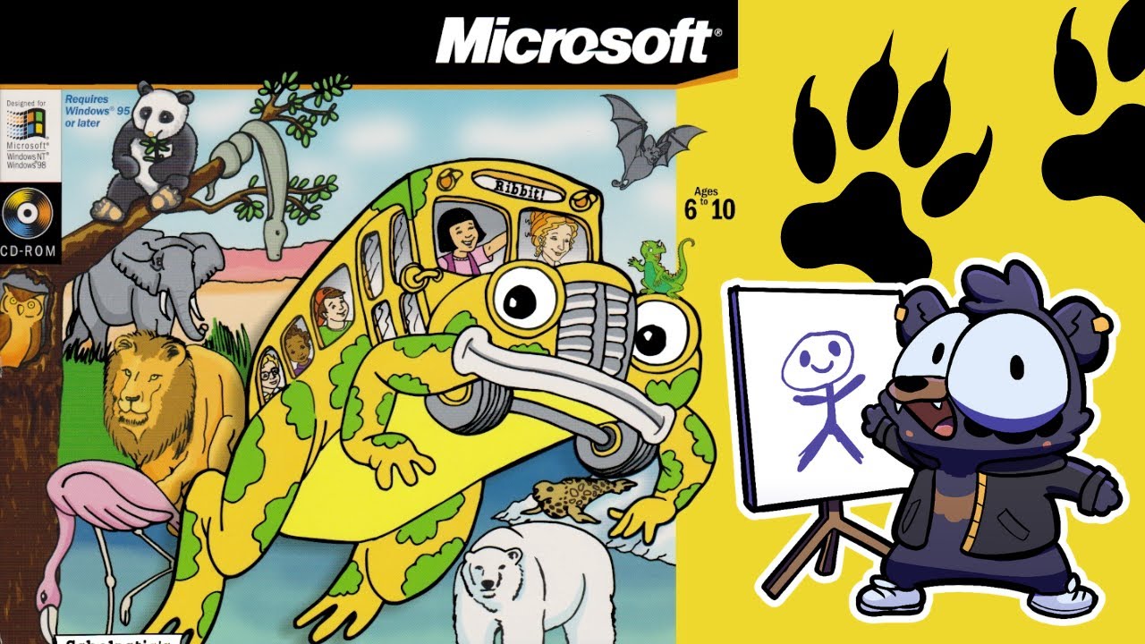【MAGIC SCHOOL BUS EXPLORES THE WORLD OF ANIMALS】 hey that's me -- I'm ...