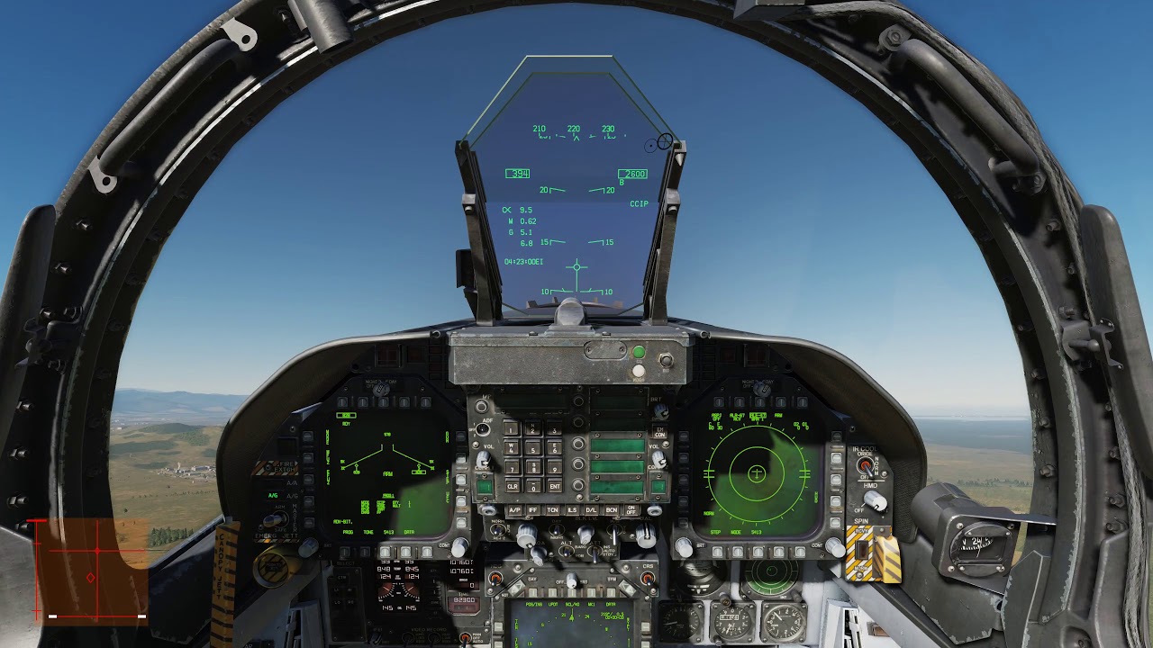 DCS F/A-18C 30 Degrees Dive Bomb Demonstration(CCIP mode) - YouTube