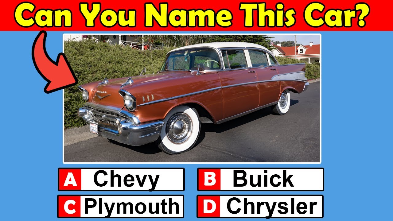 Guess the Classic Car! How Many Will You Get Right in this Auto Quiz ...