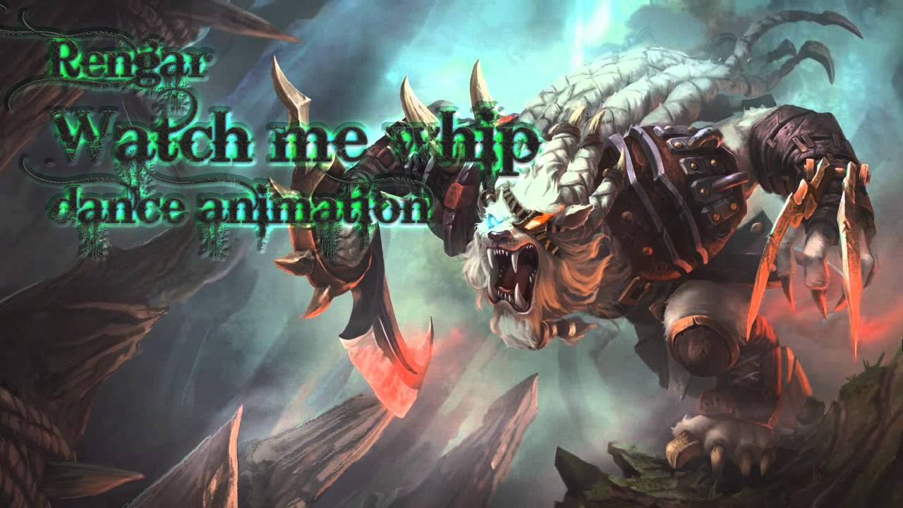 League of Legends - Rengar Cinematics - Watch me Whip: Maya animation ...
