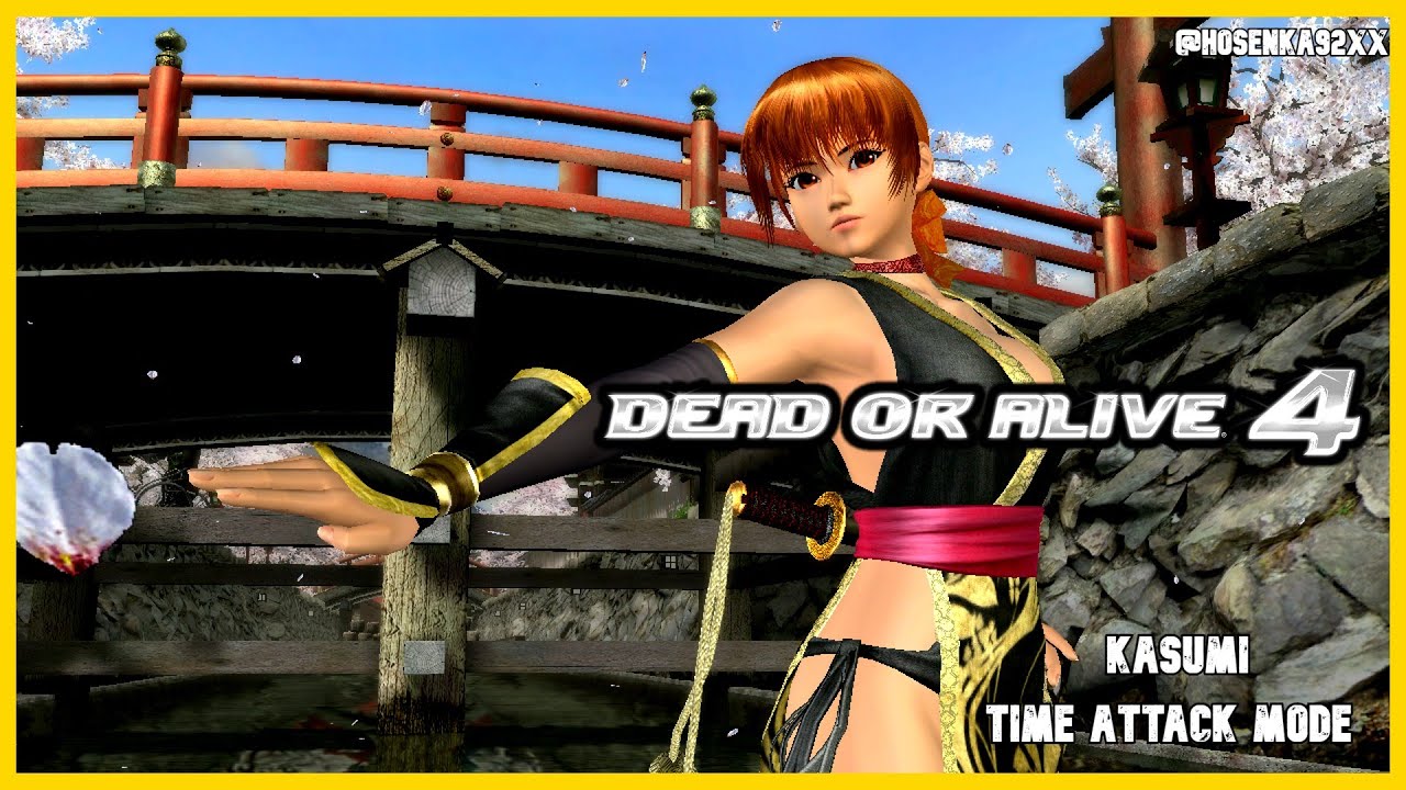 Dead or Alive 4 - Kasumi Time Attack Mode - YouTube
