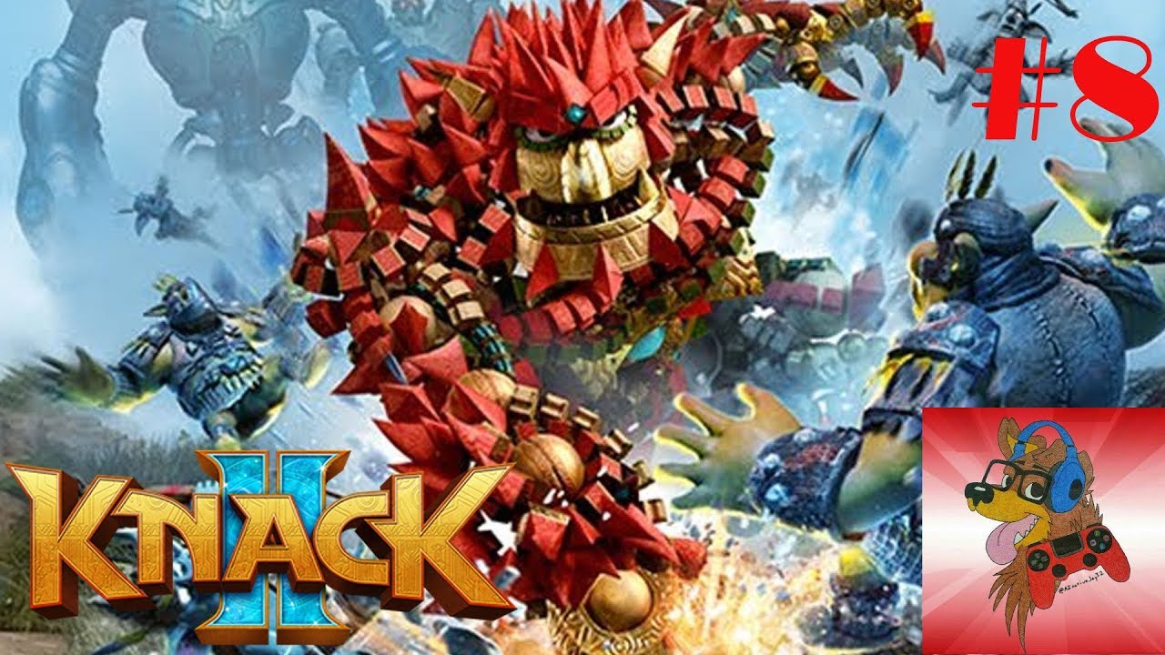 Knack 2 Live Stream (PS4) Part 8 The Doctor's Mansion - YouTube