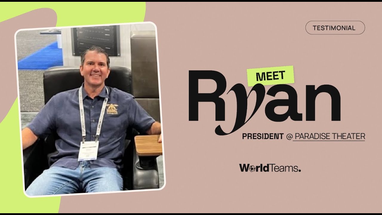 Meet Ryan | Client Testimonial | WorldTeams. - YouTube