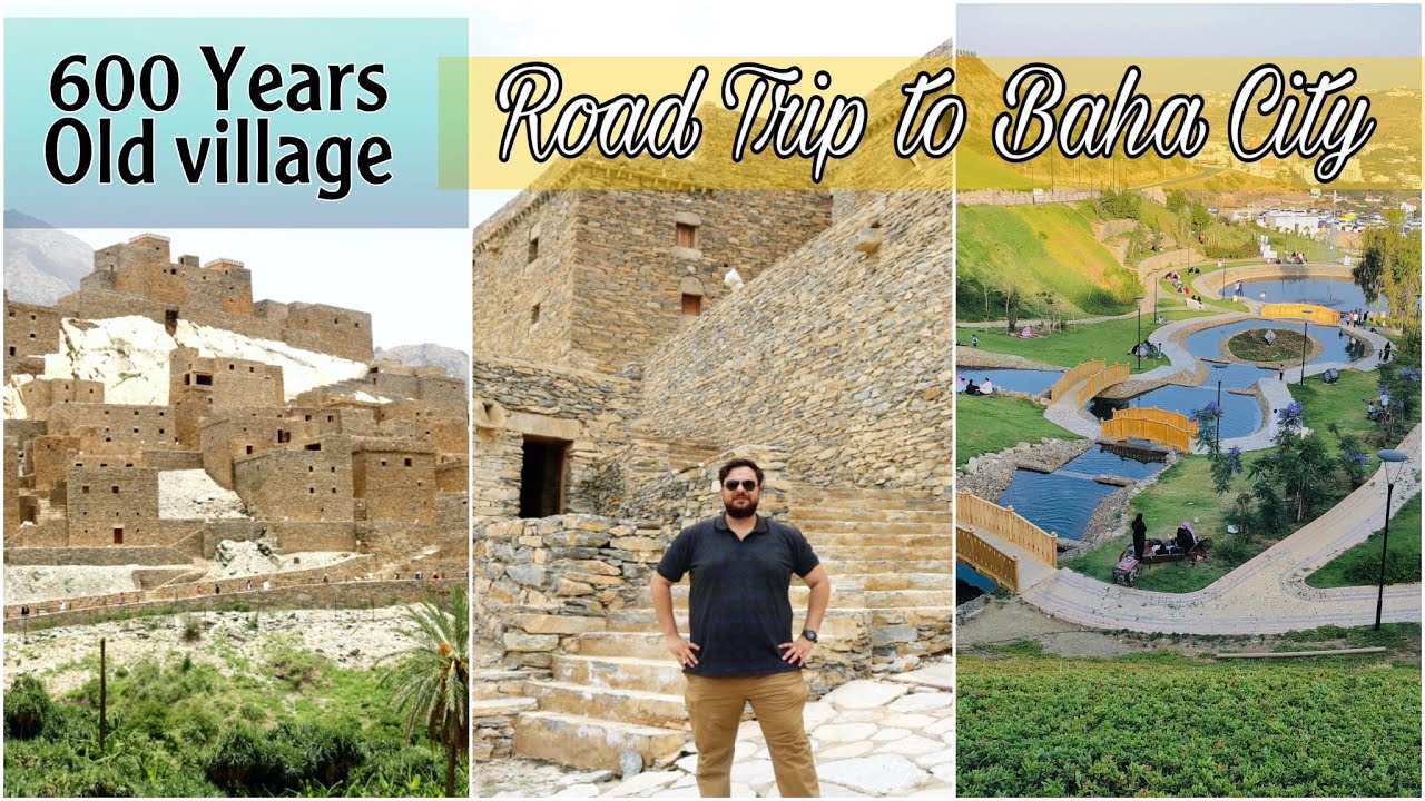Al-Baha Trip on Eid, 600 years old village | Raghdan forest and Prince ...
