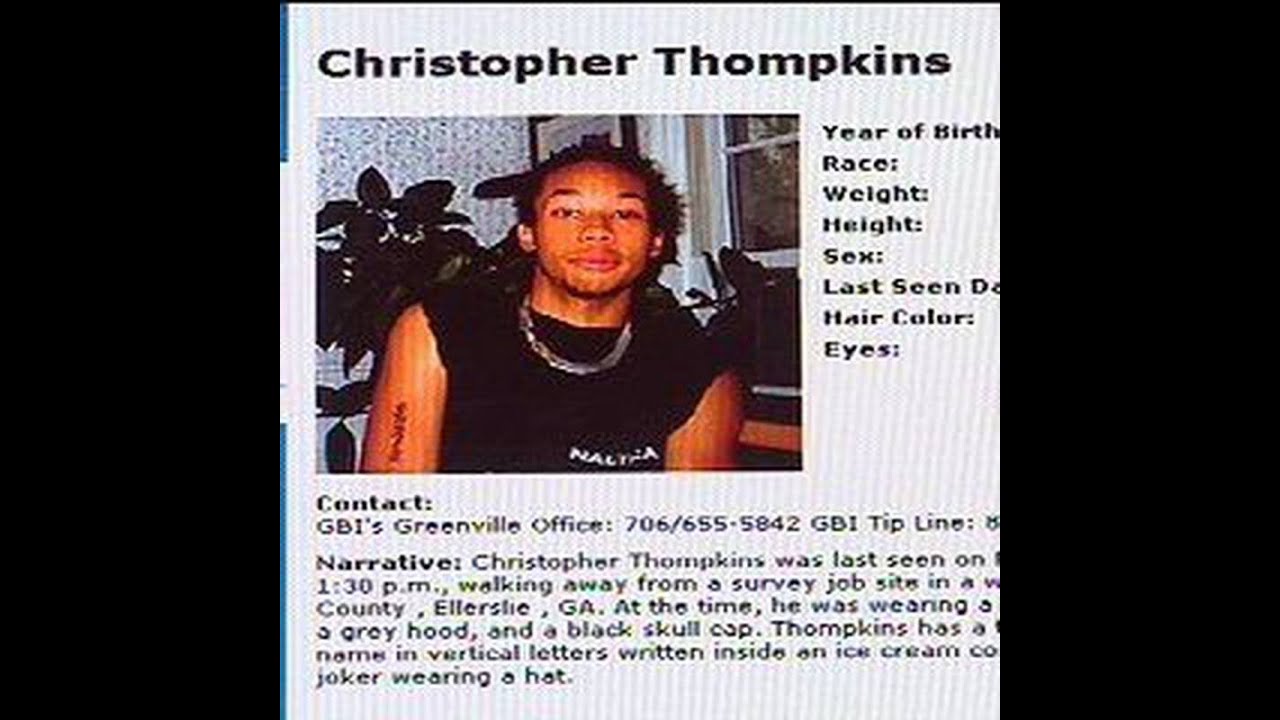 Christopher Thompkins case layout - YouTube