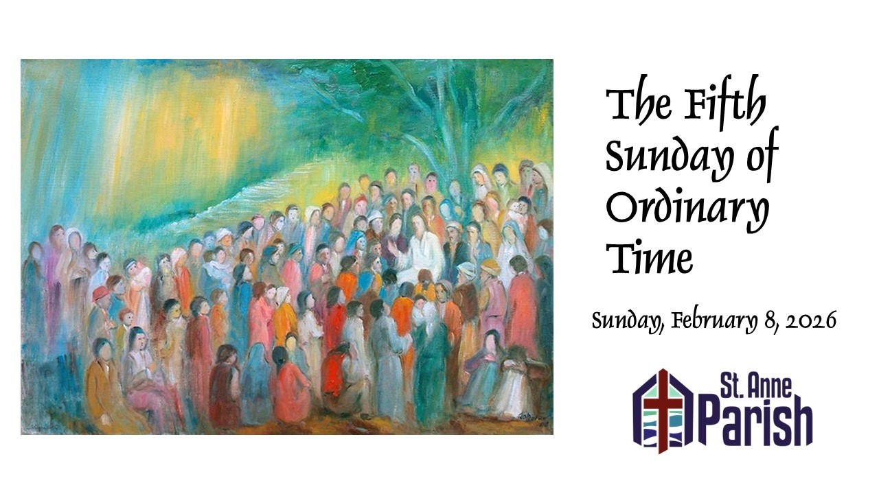 The Fifth Sunday in Ordinary Time, 2-8-26, 8:30 AM - YouTube