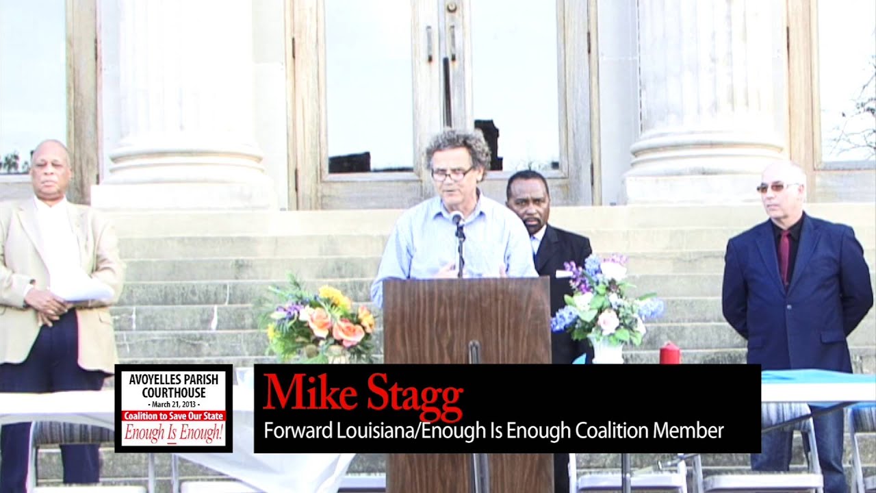 Mike Stagg @ Enough Is Enough rally in Marksville - YouTube
