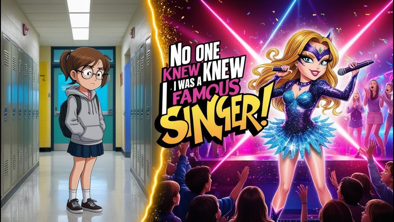 My Secret Double Life as a Pop Star… EXPOSED at the Talent Show - YouTube