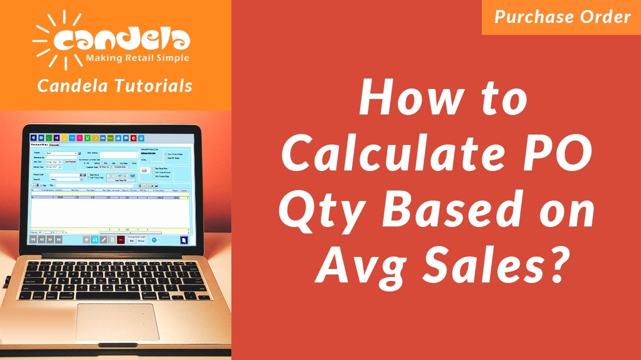 Pharmacy Retail: How to calculate PO Qty based on Avg Sales - YouTube