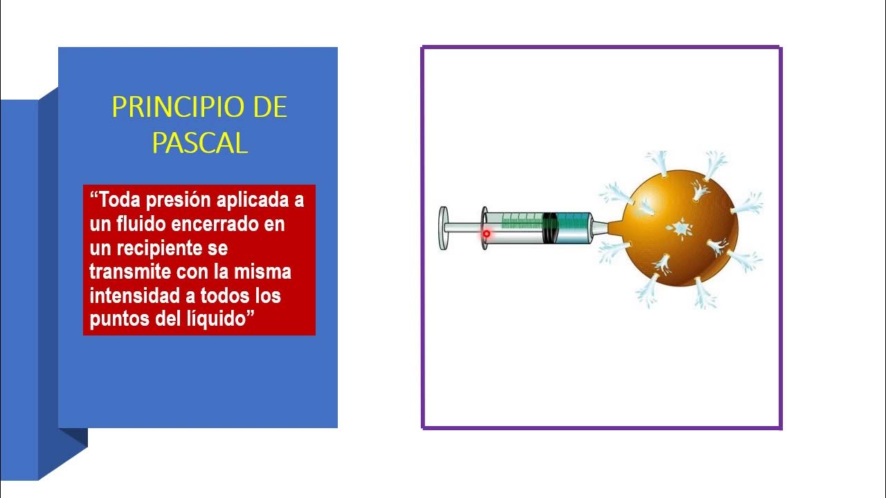 PRINCIPIO DE PASCAL TEORÍA - YouTube