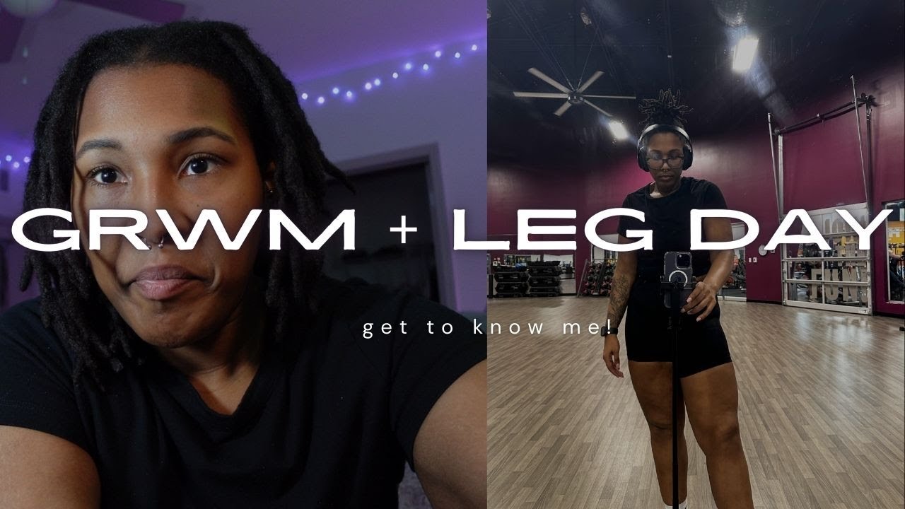 Get to Know Me + Leg Workout | VLOG - YouTube