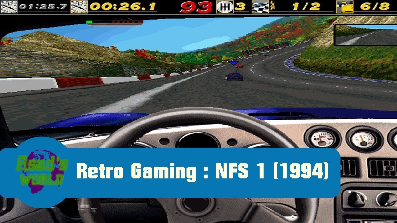 Retro Gaming: NFS 1 (1994) .. - YouTube