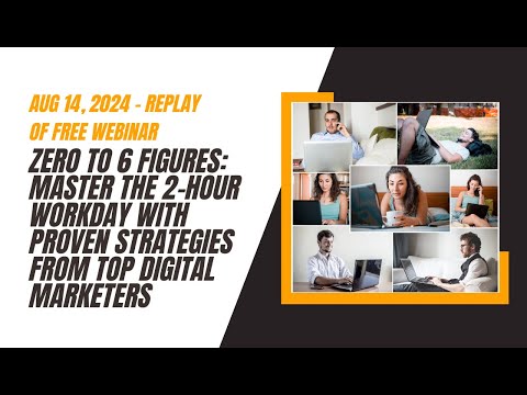 Aug 14th 2024 - Master the 2 Hour Workday with Proven Strategies from ...
