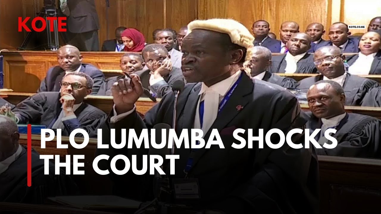 Fierce PROFESSOR PLO LUMUMBA eloquent argument in Court - YouTube