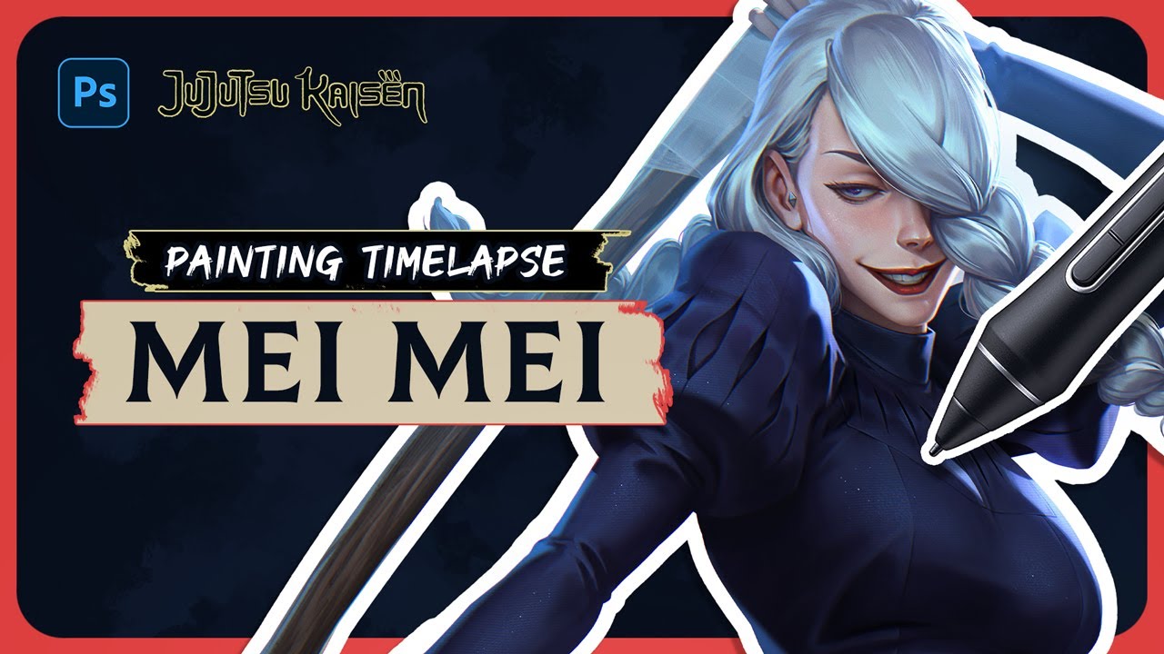 Painting Timelapse - Mei Mei! - YouTube