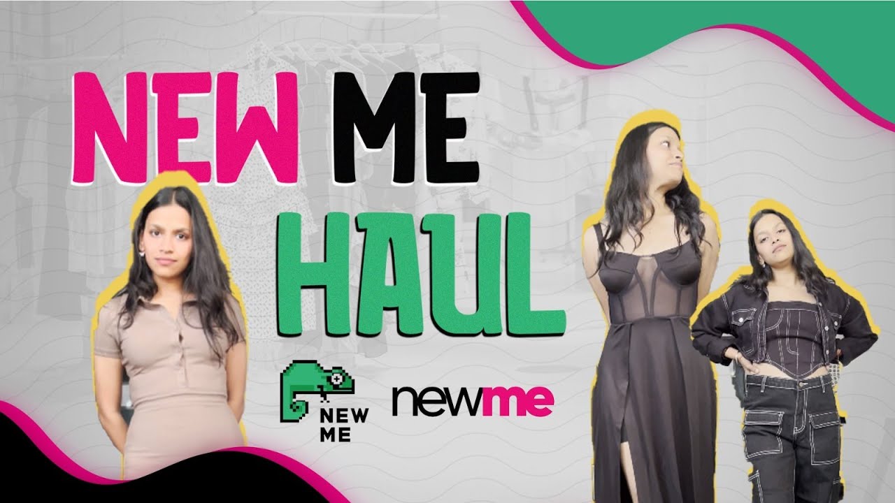 Unveiling the NEWME Collection | Everything under 1500/- | Try On Haul ...