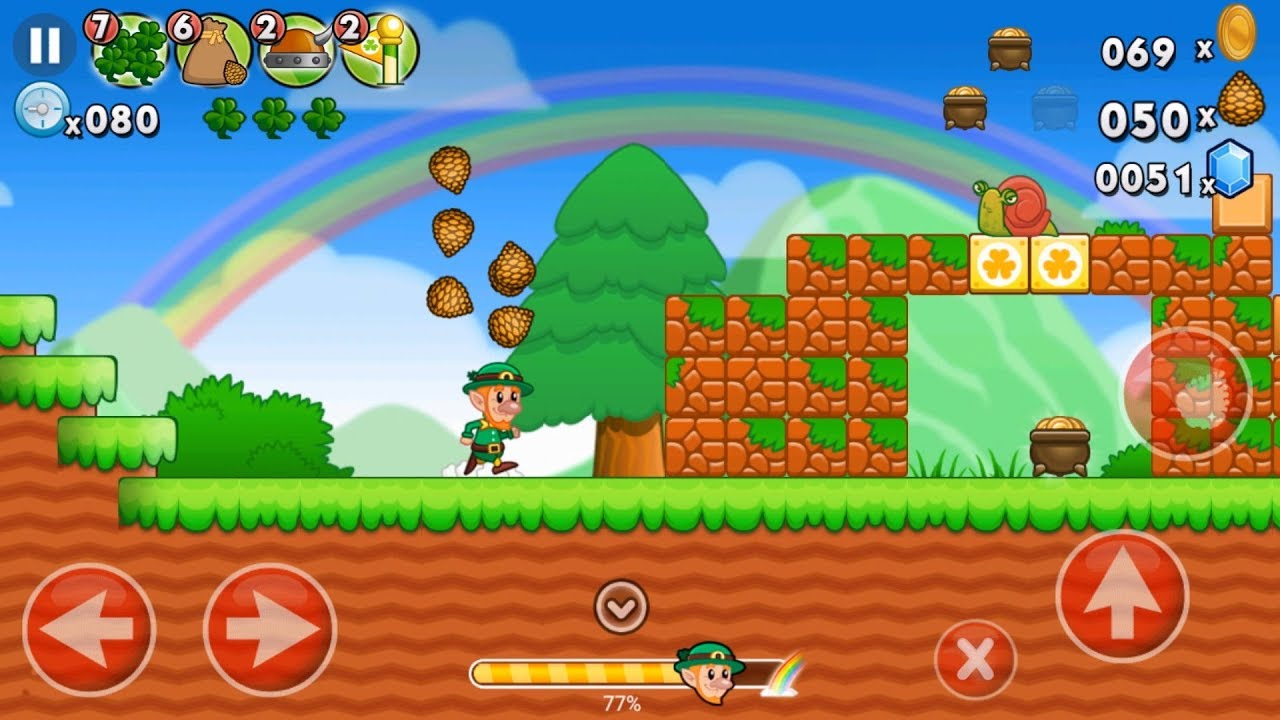 Lep's World #1 - Leprechauns game (lvl: 1-8) 🍀 - YouTube