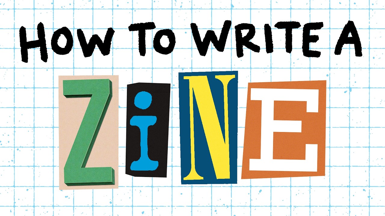 How To Write A Zine! Making Zines Part 1 - YouTube
