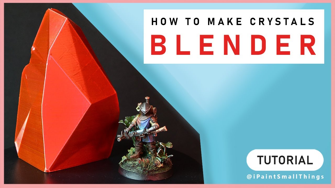 How to Make CRYSTALS in Blender - YouTube