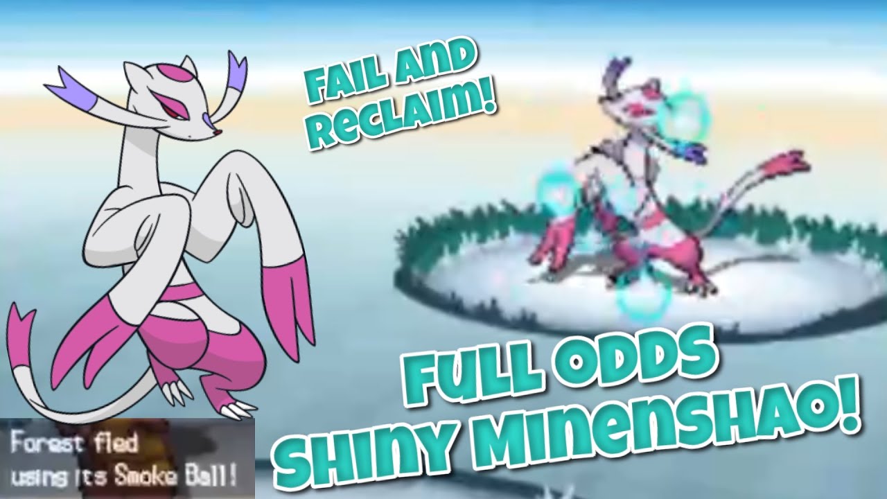 THE FAIL AND RECLAIM!!! Full odds Shiny Mienshao at 16,787 & 19,892 ...