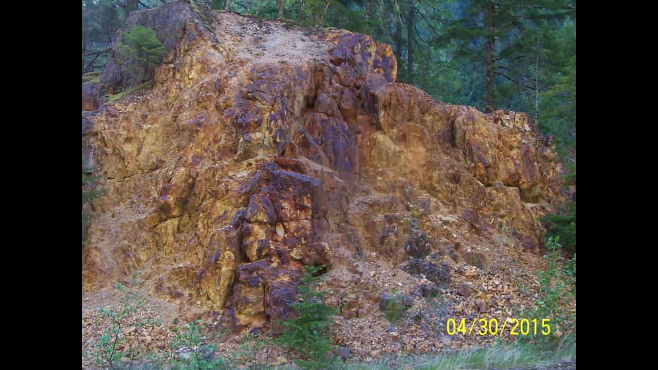 Examples of outcrops to be looking for when out hardrock prospecting ...