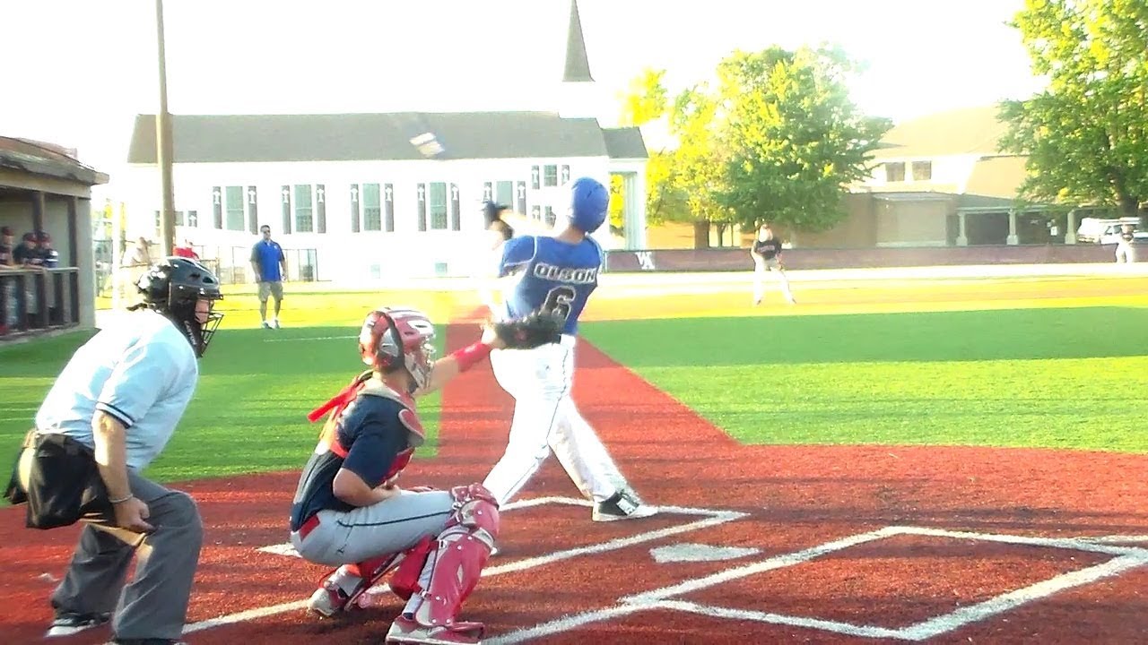 Jack Olson 2 out in last inning at bat - YouTube