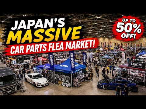 I Found Japan's Biggest Car Parts Flea Market!
