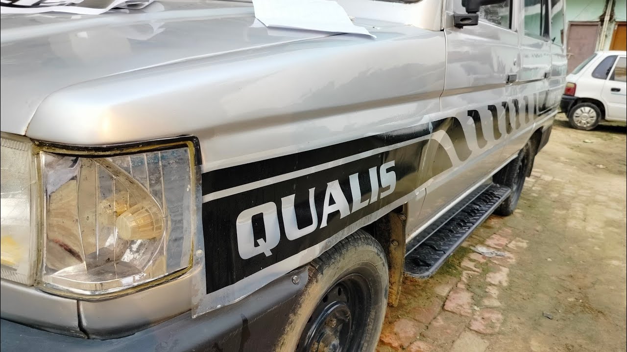 toyota qualis body sticker matte black || @irfanartdumka|toyota qualis ...