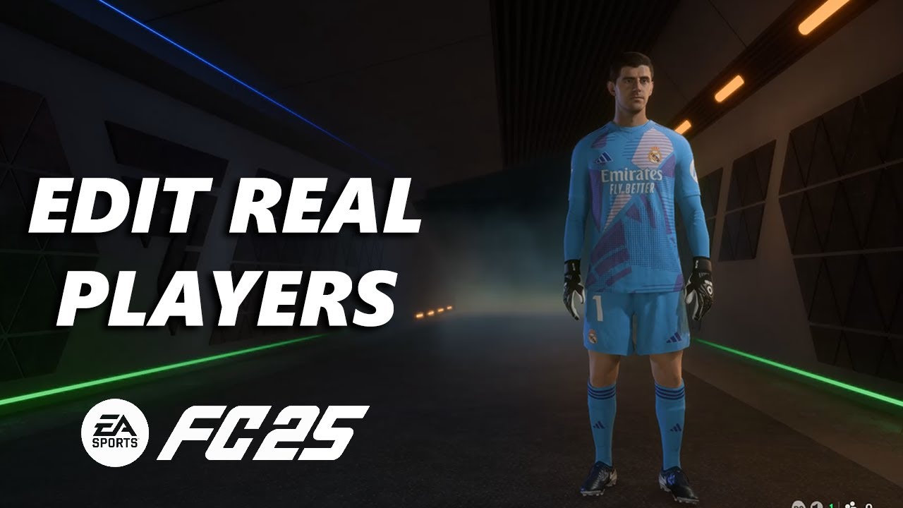 EA Sports FC 25: How To Edit Real Players - YouTube