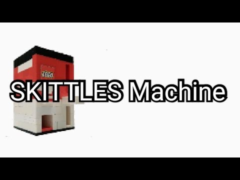 SKITTLES MACHINE z LEGO - YouTube