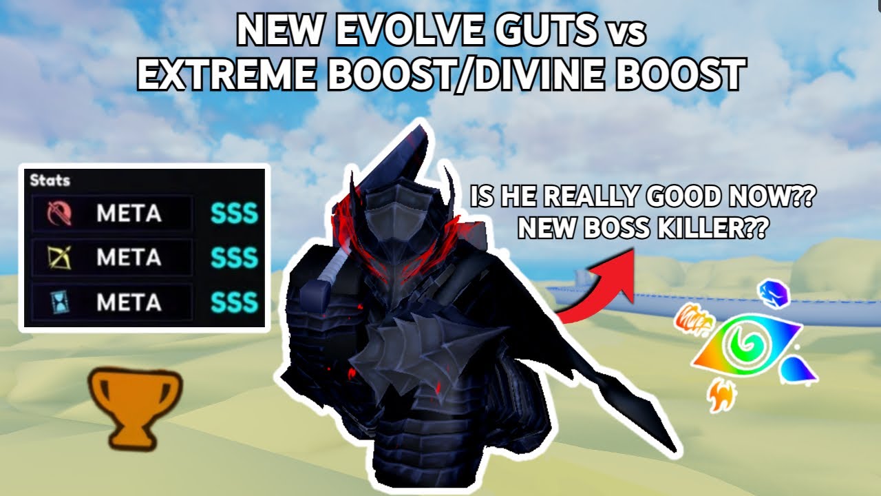 New Evo GUTS Solo DIVINE BOOST Act 10 | Roblox Anime Last Stand - YouTube