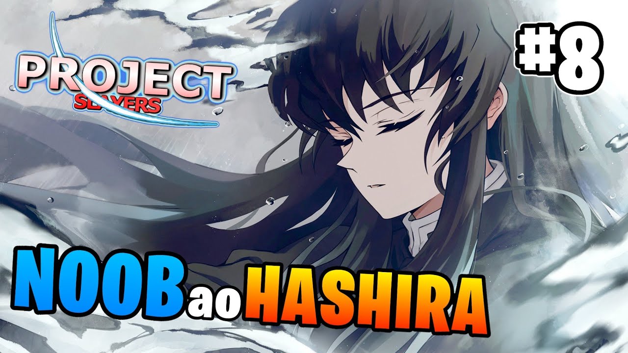*NOOB ao HASHIRA #8* CONSEGUI a ATUAL MELHOR RESPIRAÇÃO do PROJECT ...