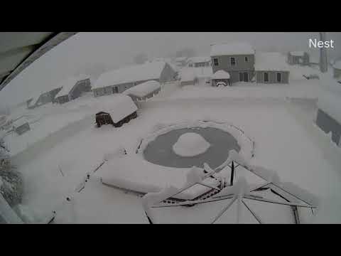 BUFFALO SNOWSTORM 2022 TIMELAPSE! - YouTube