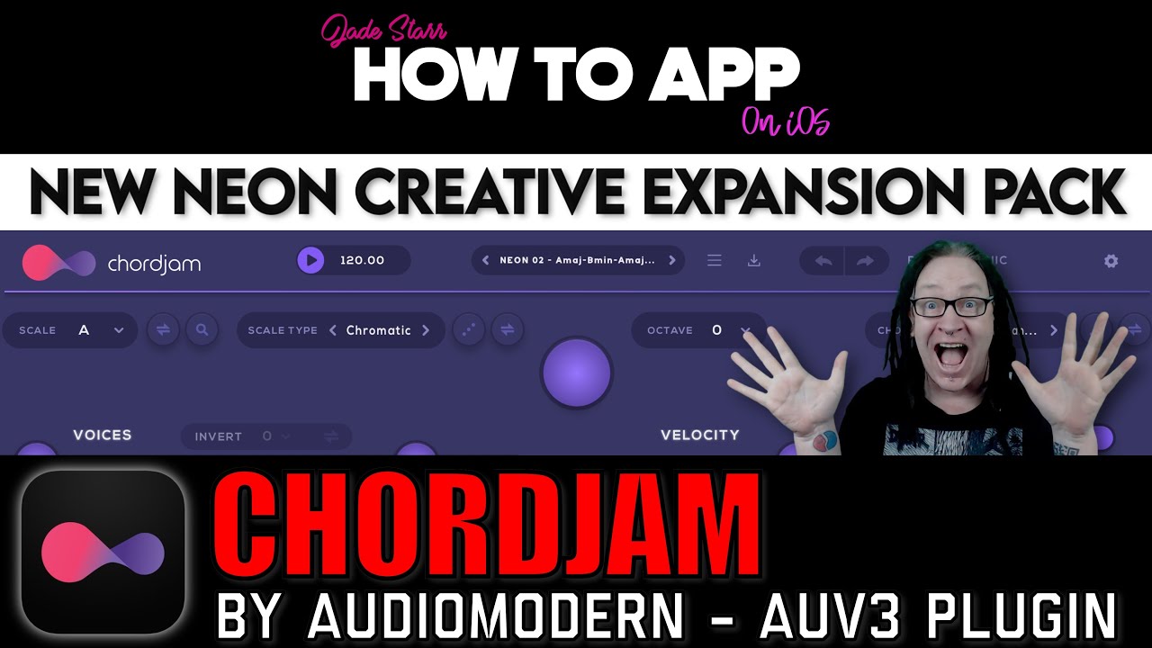 New NEON Creative Expansion Pack for ChordJam on iOS - How To App on iOS! - EP 1004 S12 - YouTube
