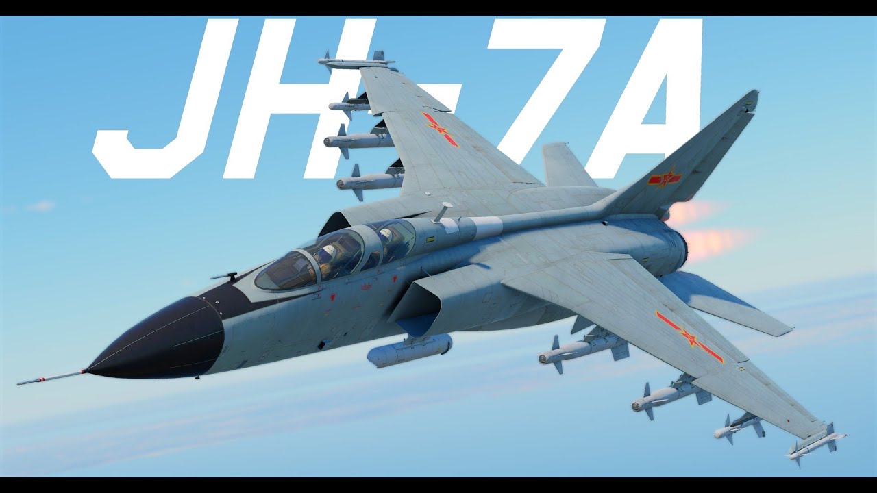 PLA Naval Fighter-Bomber Jiānhōng-7ㅣWar Thunder JH-7AㅣUHQ 4K - YouTube