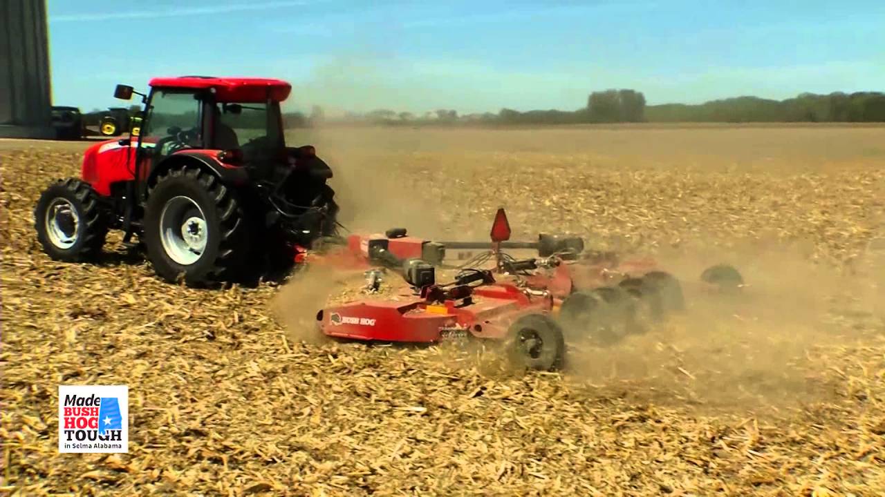 Bush Hog 2815 Flex Wing - YouTube