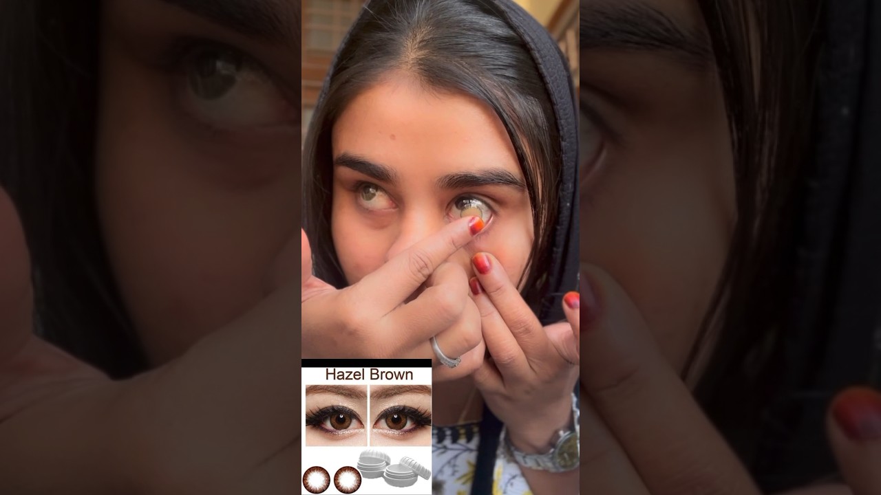 Agar Ese Lgaoge eye Lens To Easily Lag Jayenge 💋 /how to put eye lenses ...