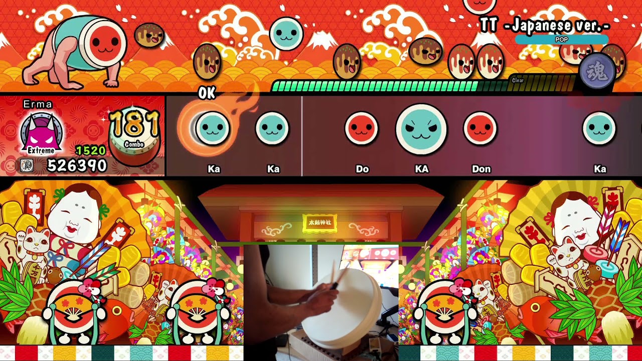 [Taiko no Tatsujin] TT -Japanese ver.- [Oni/Extreme] - YouTube
