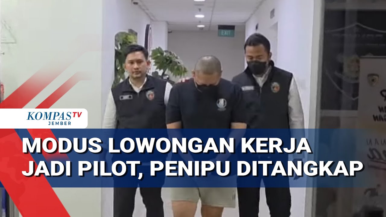 Lowongan Pilot Palsu! Polisi Tangkap Pegawai Bandara Penipu - YouTube