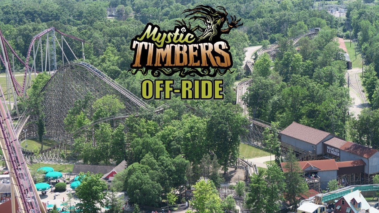 Mystic Timbers Off-Ride Footage (2020), Kings Island GCI Wooden Roller ...