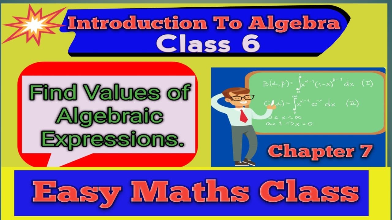 Algebra Explanation Class 6th | Algebra Expressions Class 6 #shorts # ...