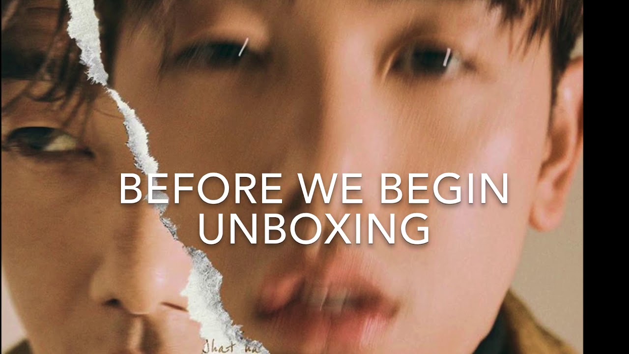 [Unboxing] 에릭남 Eric Nam - Before We Begin Album Unboxing - YouTube