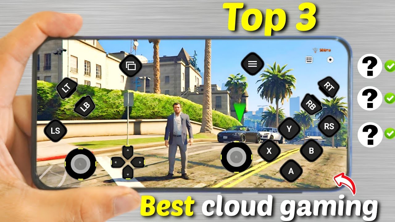 Top 3 best cloud gaming app in 2024 🔥 | Play gta 5 on android devices | EXPLORE GAMER || - YouTube