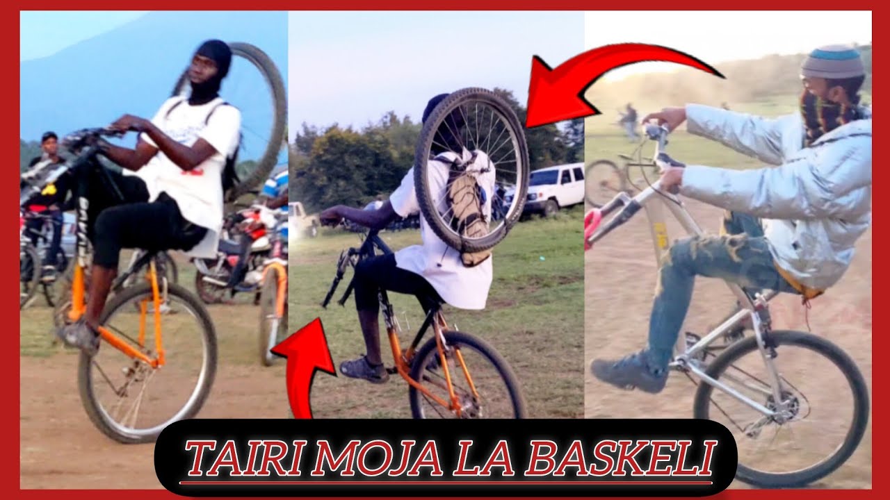 UTASHANGAA TAZAMA BALAA LA MACHALI WA CHUGA WAKIENDESHA BAISKELI YENYE ...