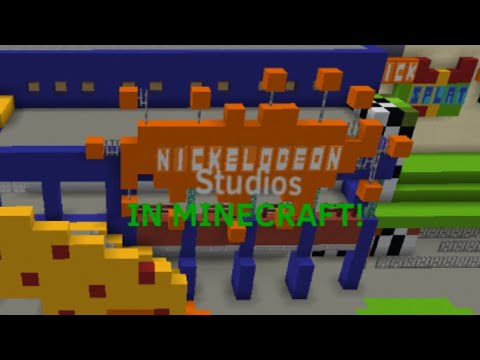 The Nickelodeon Studios Tour in Minecraft! - YouTube