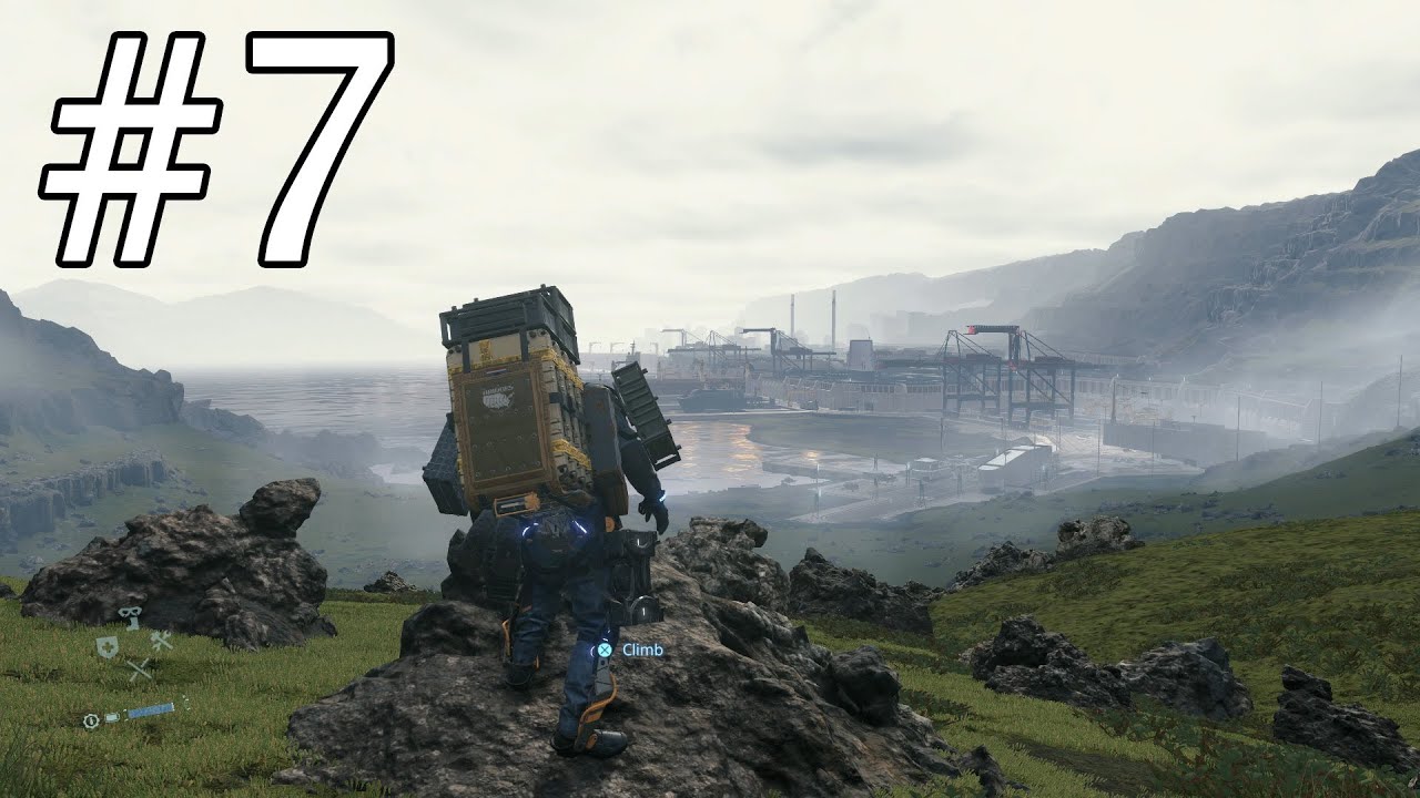 Port Knot City | Death Stranding Walkthrough #7 (No Commentary | 4K ...