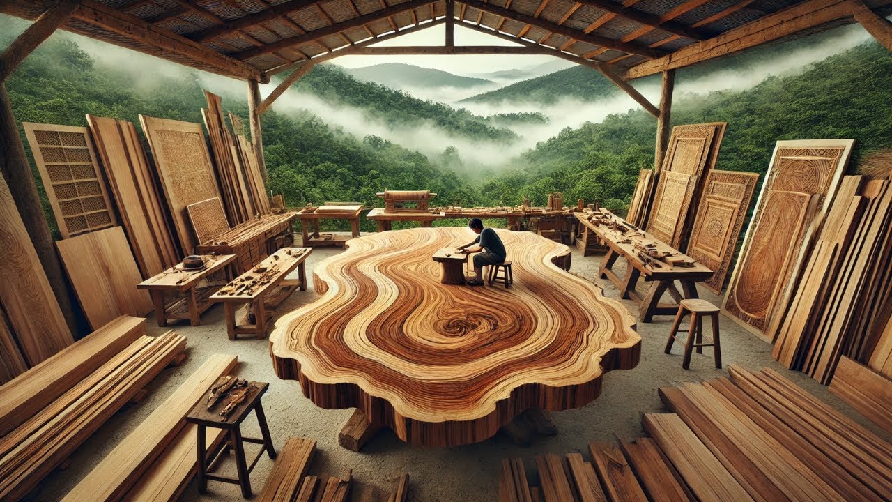 The Hidden Dangers of Processing Giant Ancient Trees in Wood Factories ...