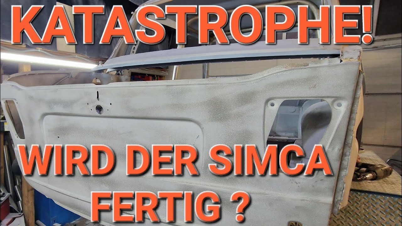 Simca Christall - Simca Rallye 2 - Katastrophe wird der Simca fertig? Teil 2 Blechfertigung ...
